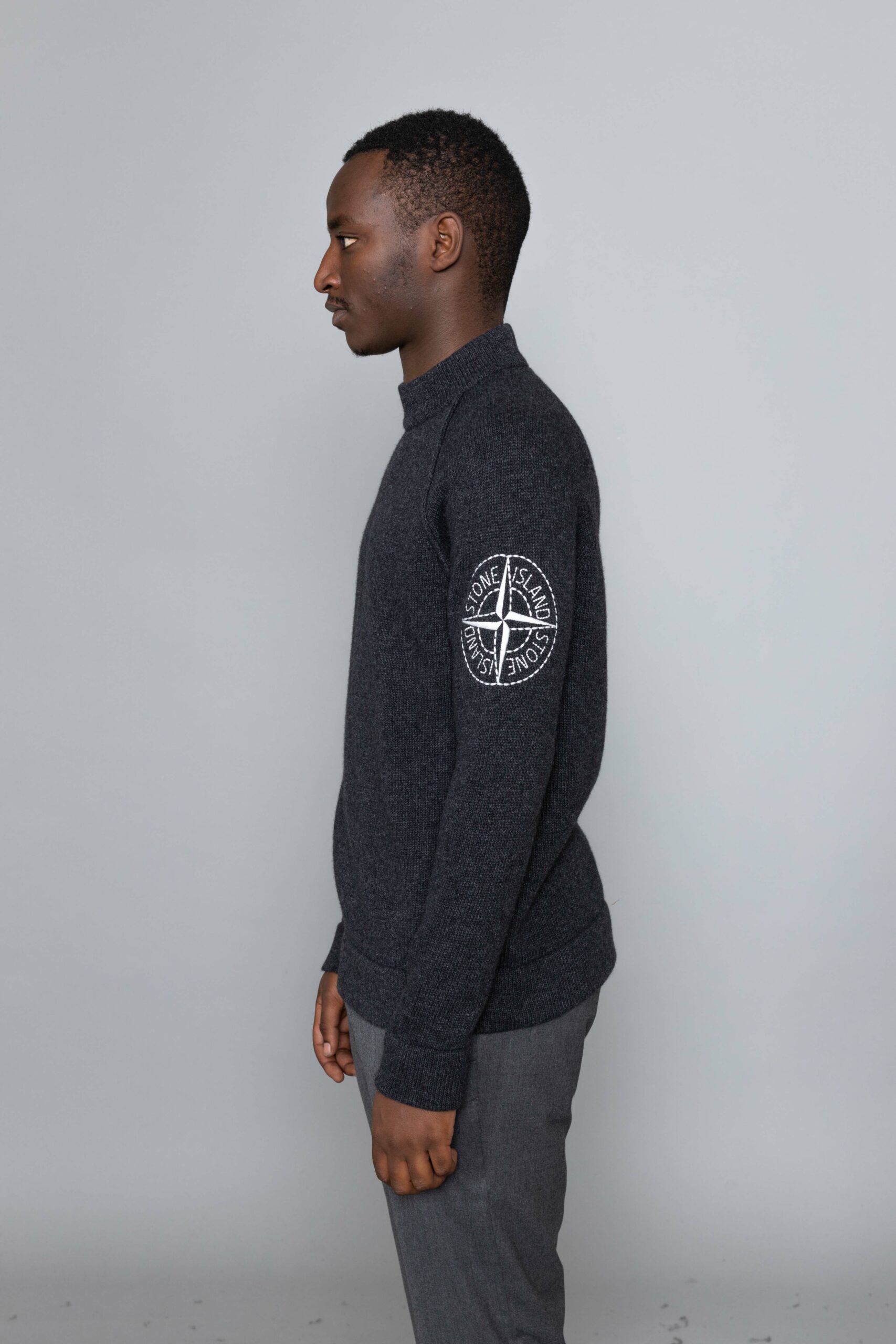 Stone Island Embroidered Logo Knitwear 7115548C7 Stone Island Embroidered Logo Knitwear 7115548C7