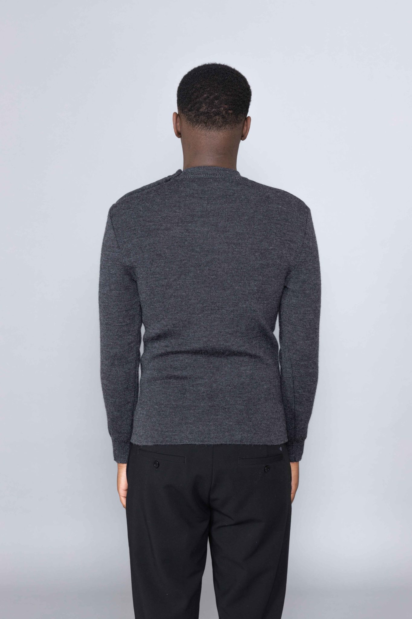 Saint James Matelot 1U Knitwear Grey • Centreville Store Brussels