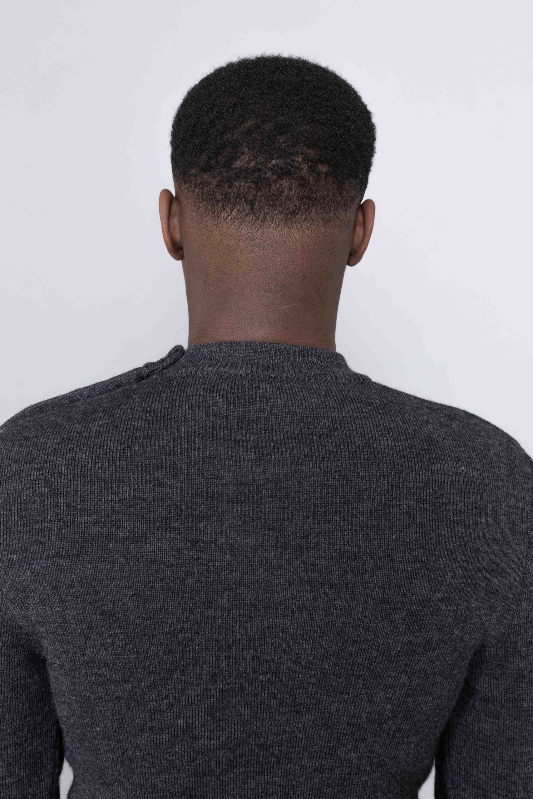 Saint James Matelot 1U Knitwear Grey • Centreville Store Brussels