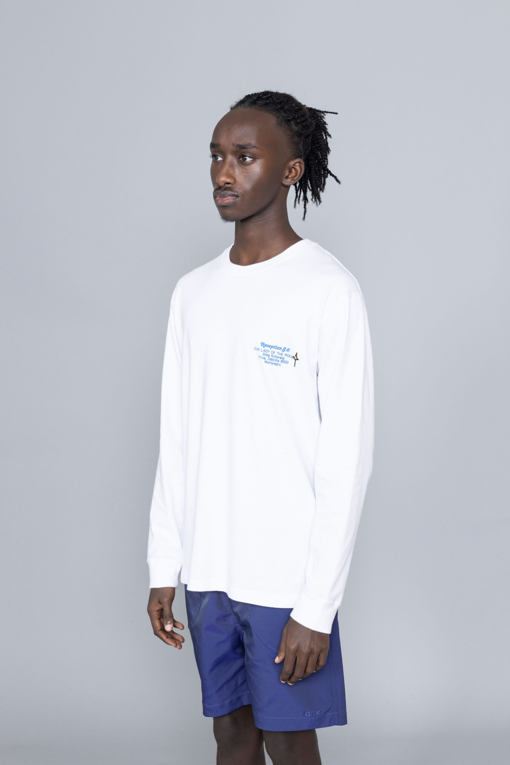 Reception Clothing Kotor Long Sleeve White sale - Centrevillestore