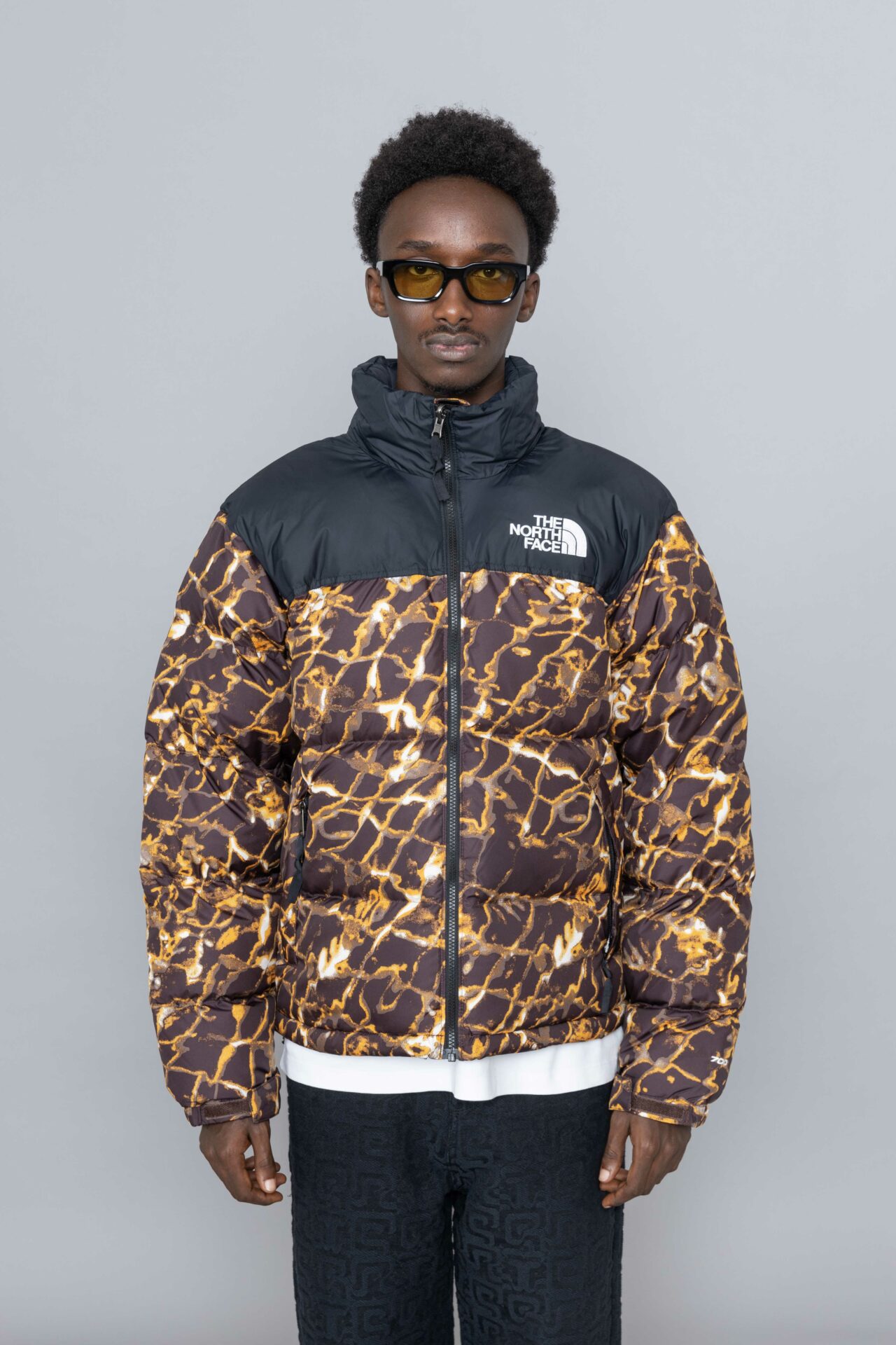 The North Face 1996 Retro Nuptse Jacket Coal Brown Wate