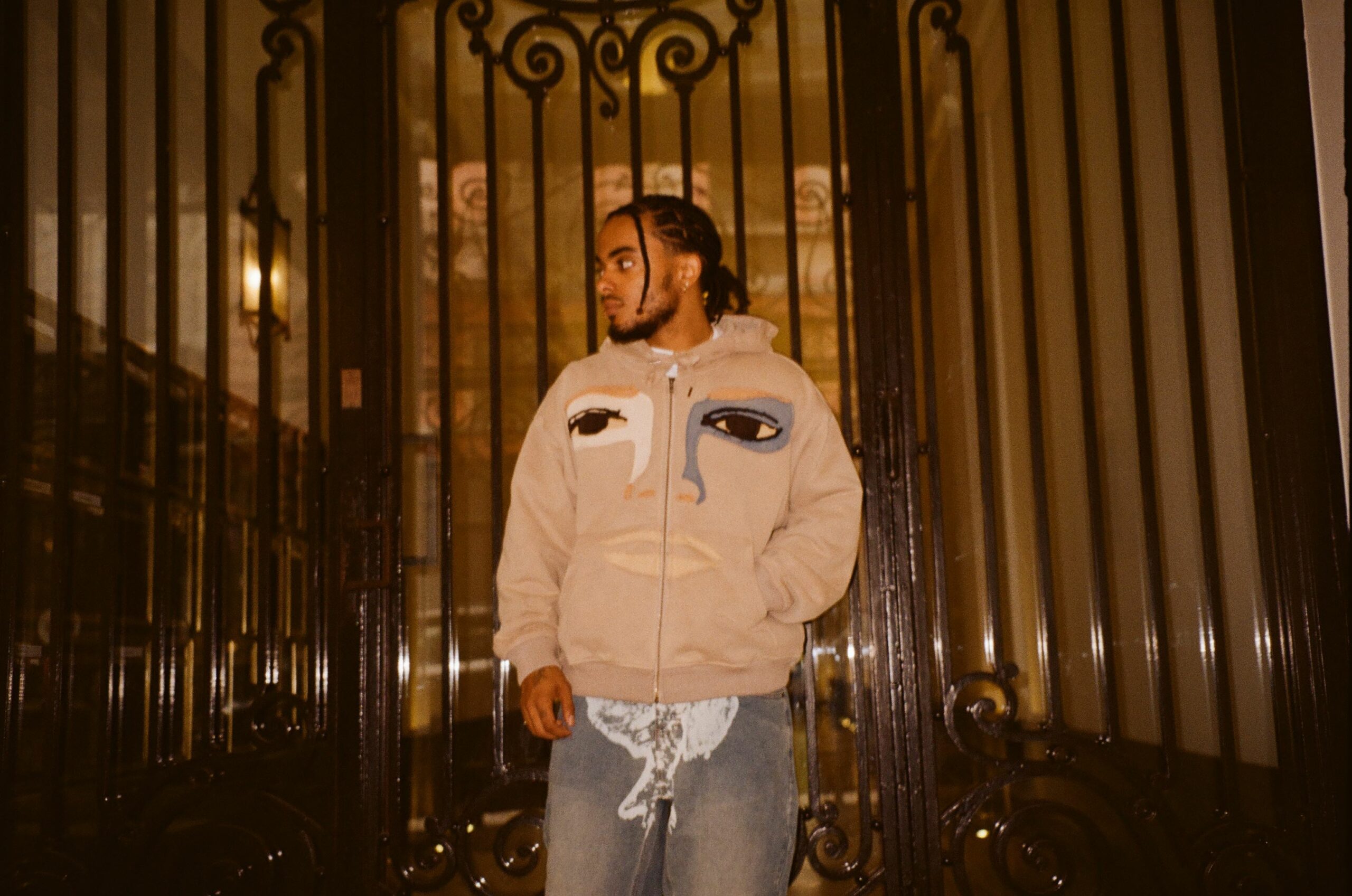 Kidsuper studios Patchwork Face ronaldinho - Centrevillestore